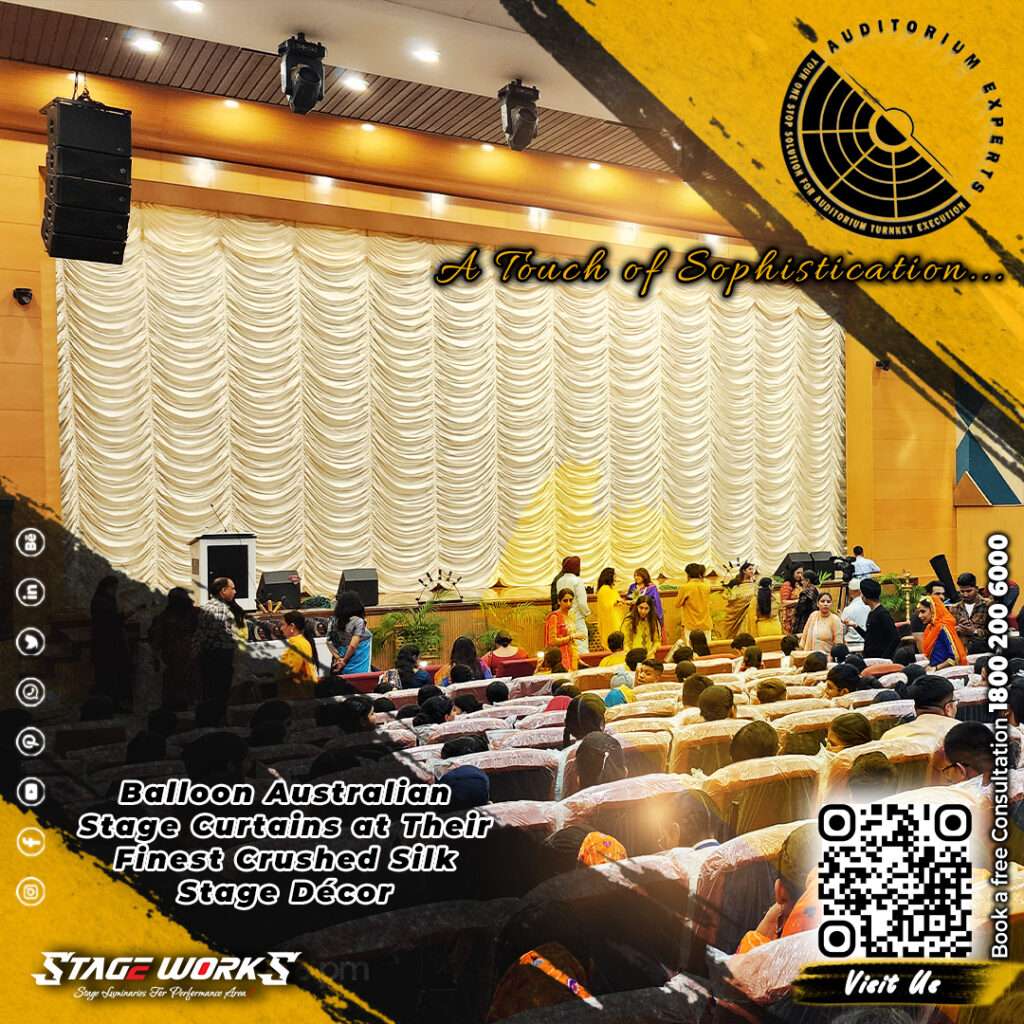 Balloon Australian Stage Curtain - Stage Works