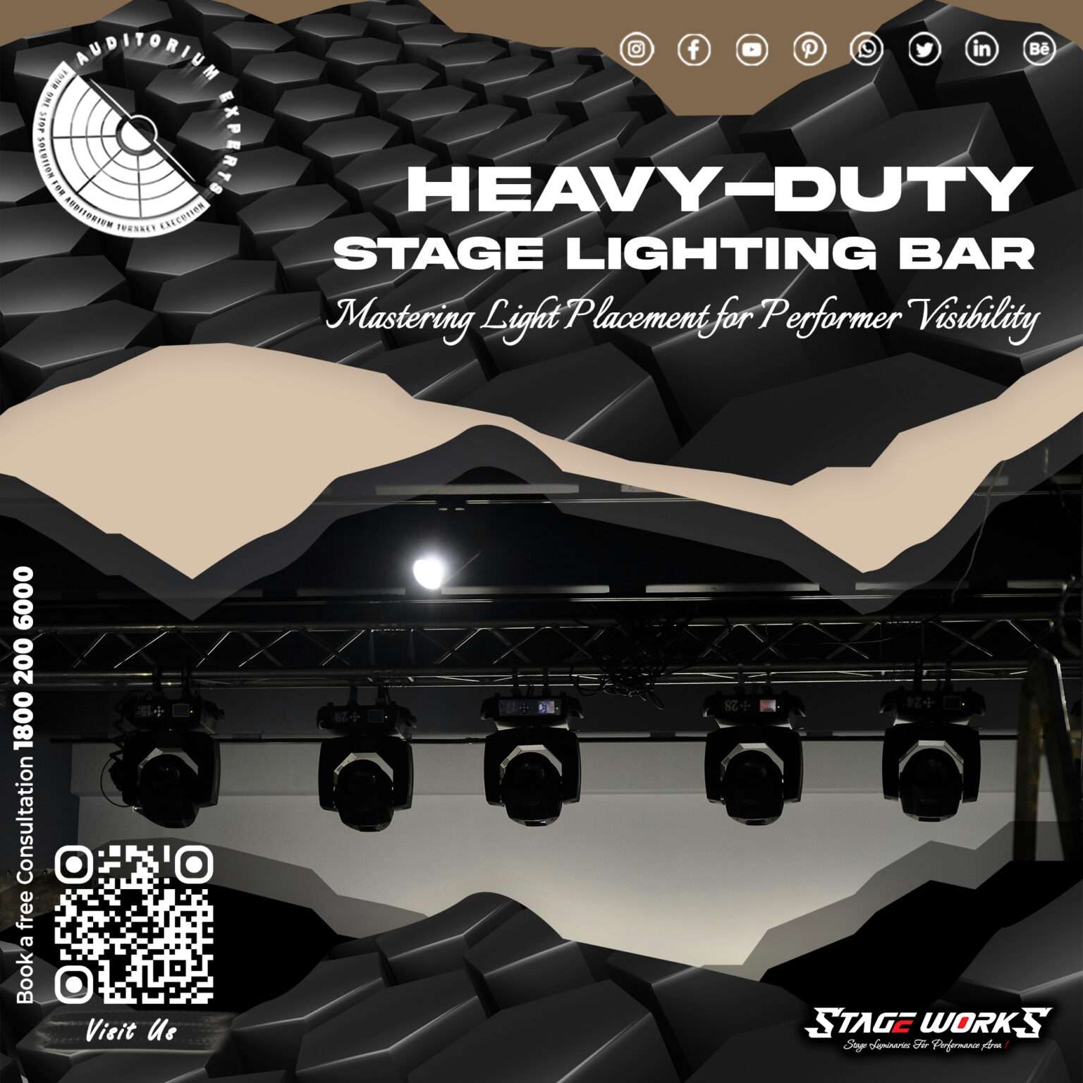 Heavy Duty Light Bar - Stage Works