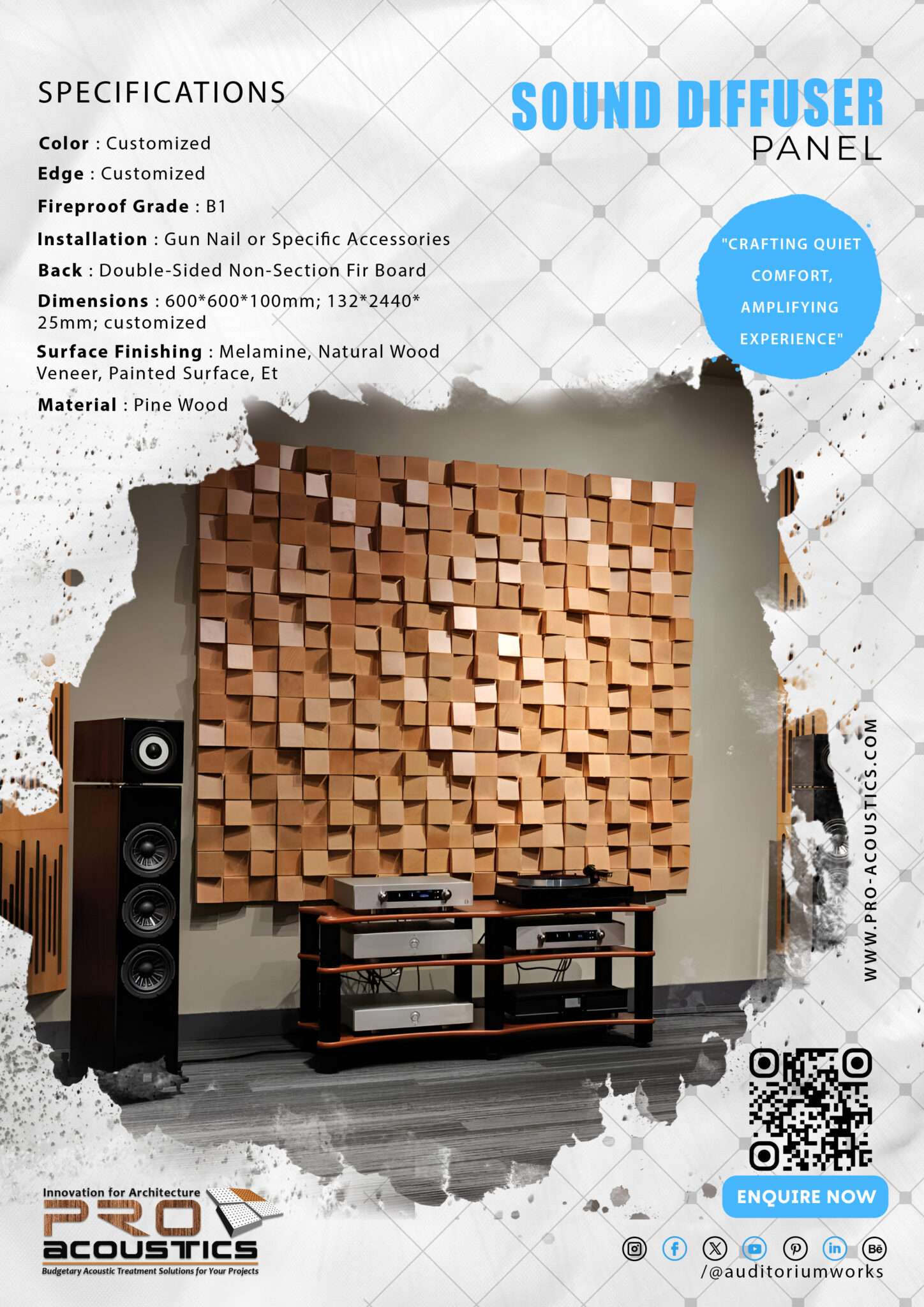 Sound Diffuser - Stage Works