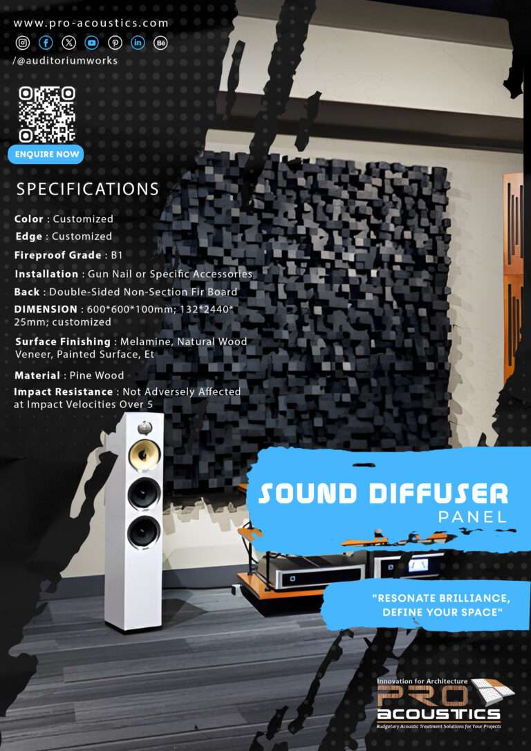 Sound Diffuser - Stage Works