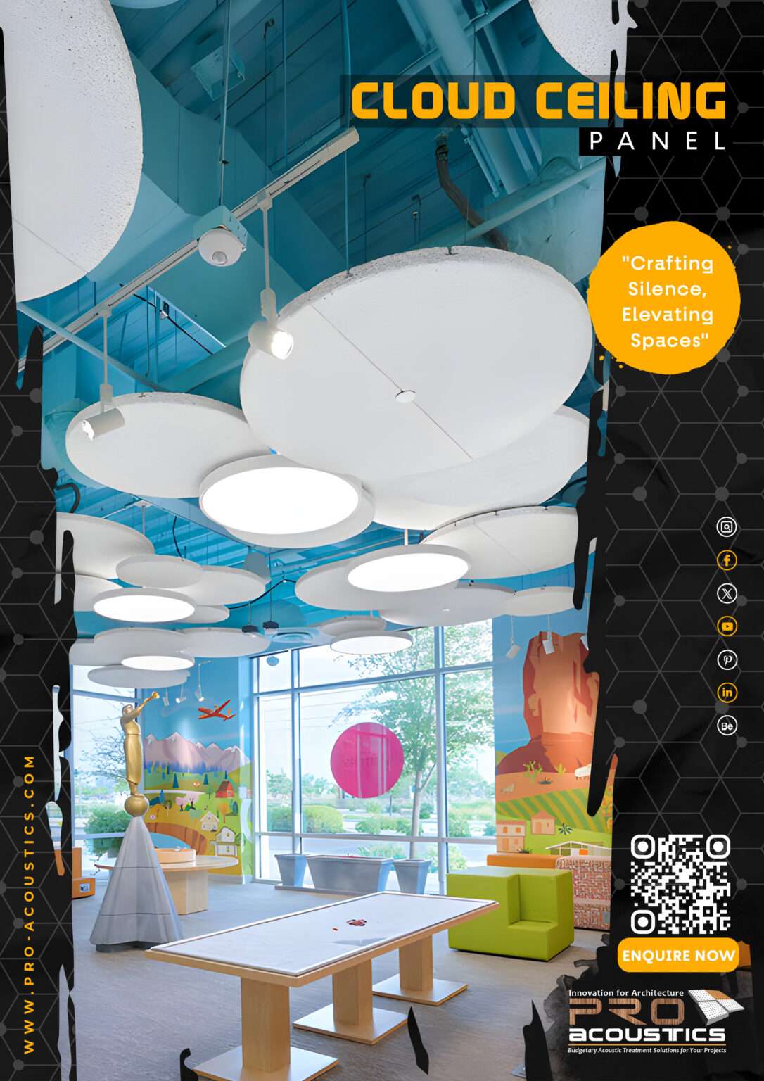 Suspended Ceiling Float Clouds - Stage Works