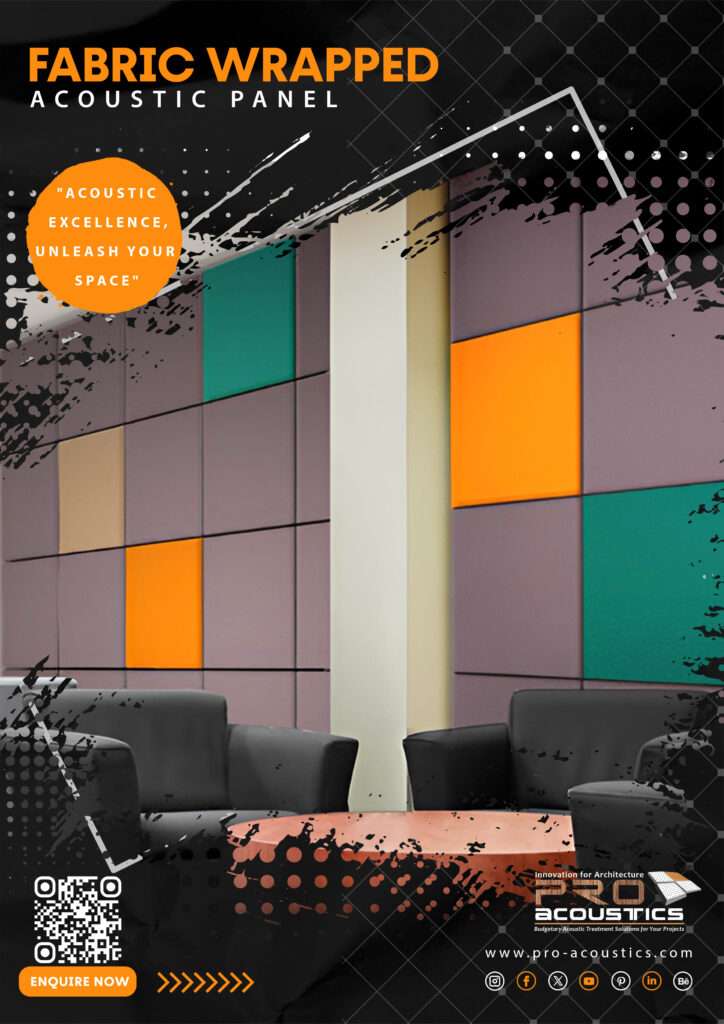 Fabric Wrapped Acoustic Panel - Stage Works