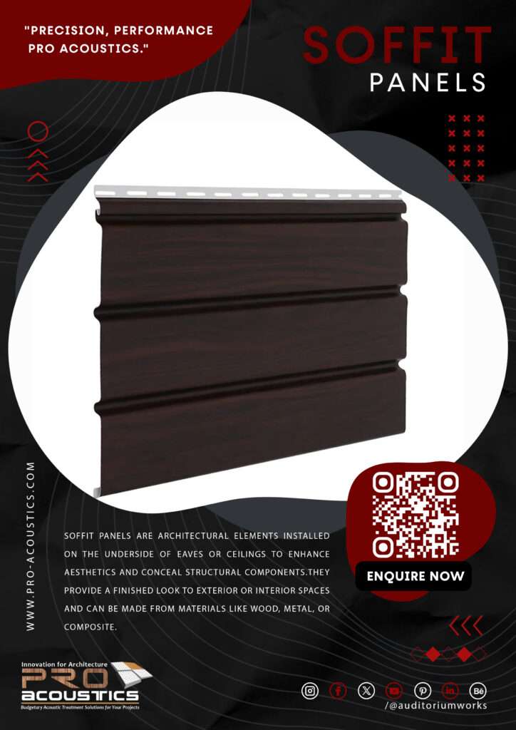 Soffit Panel - Stage Works