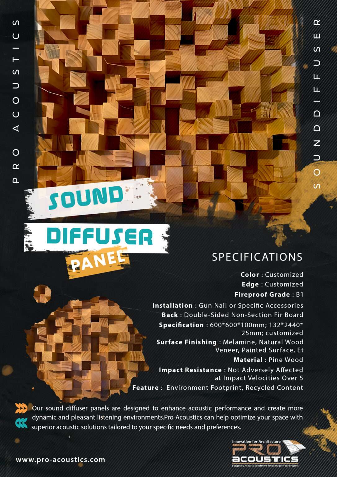 Sound Diffuser - Stage Works