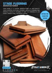 Teak Wood Stage Flooring - Stage Works