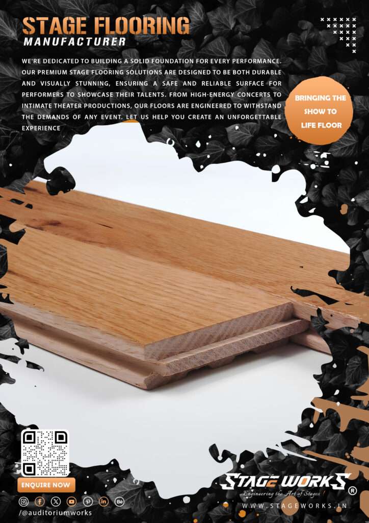 Teak Wood Stage Flooring - Stage Works