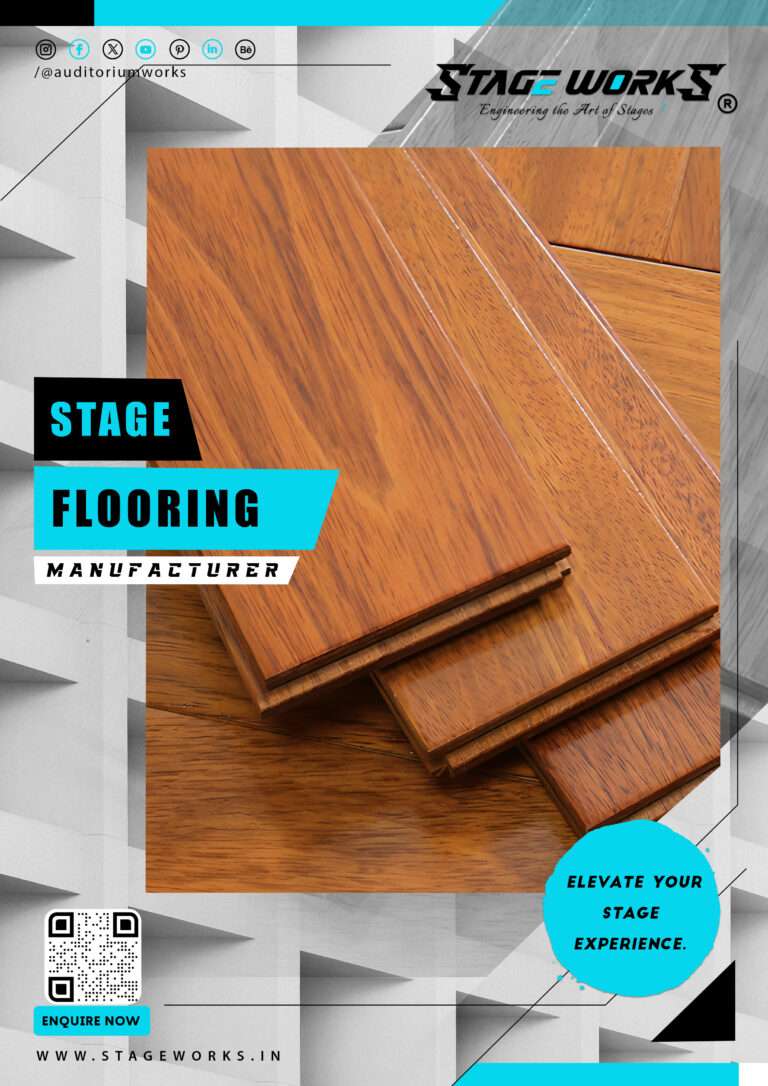 Teak Wood Stage Flooring - Stage Works