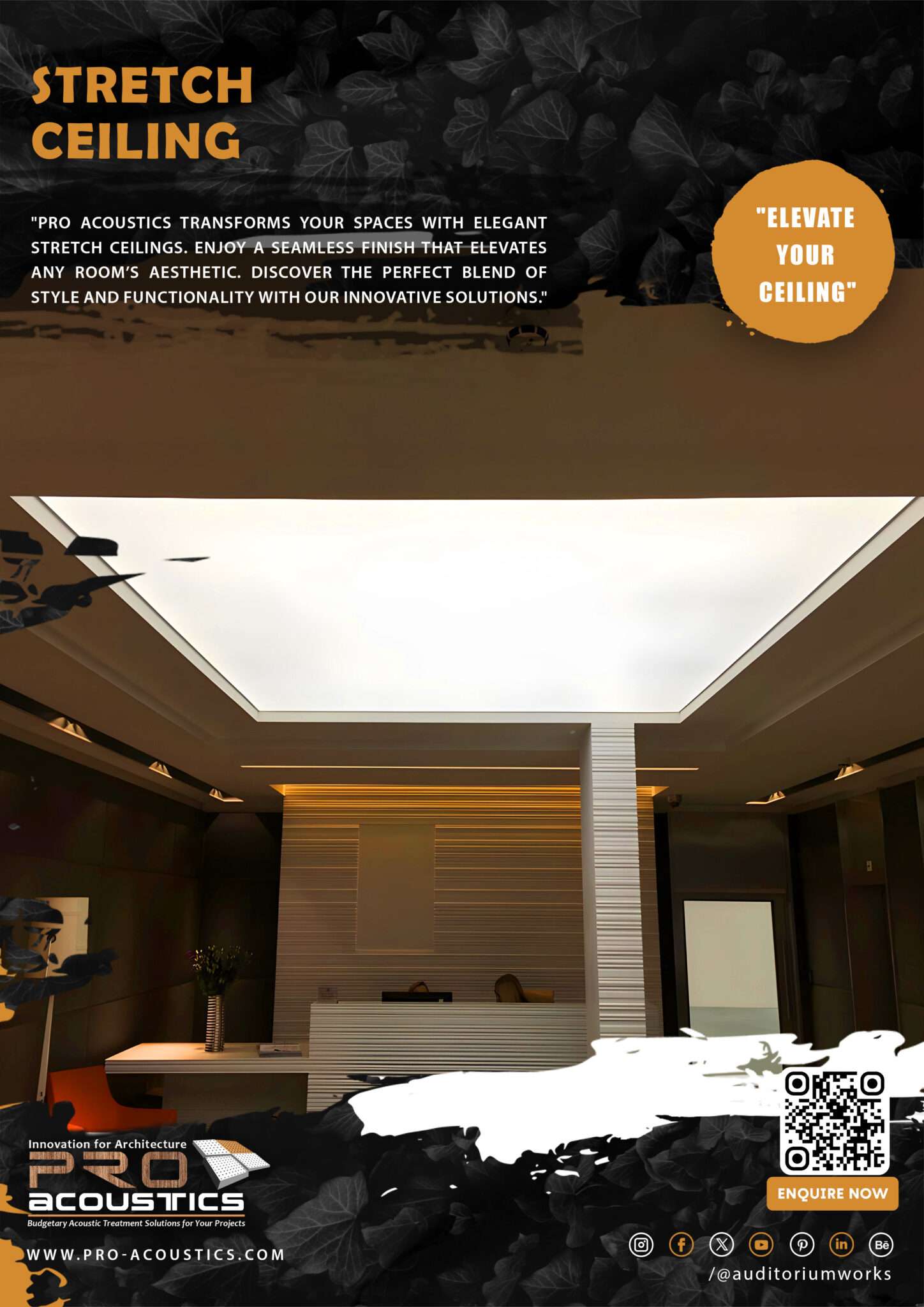 Stretch Ceiling - Stage Works